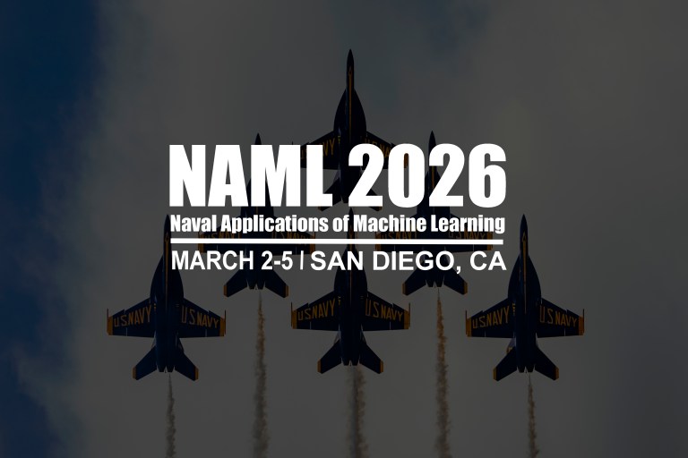 Homepage - NAML 2026 - Naval Applications of Machine Learning 2026
